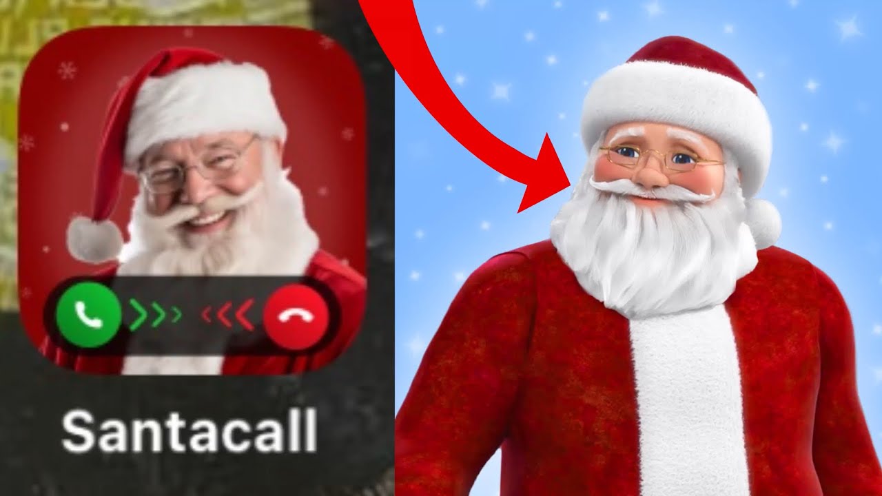 Calling Santa from the appstore! (Realsantaking20000) - YouTube
