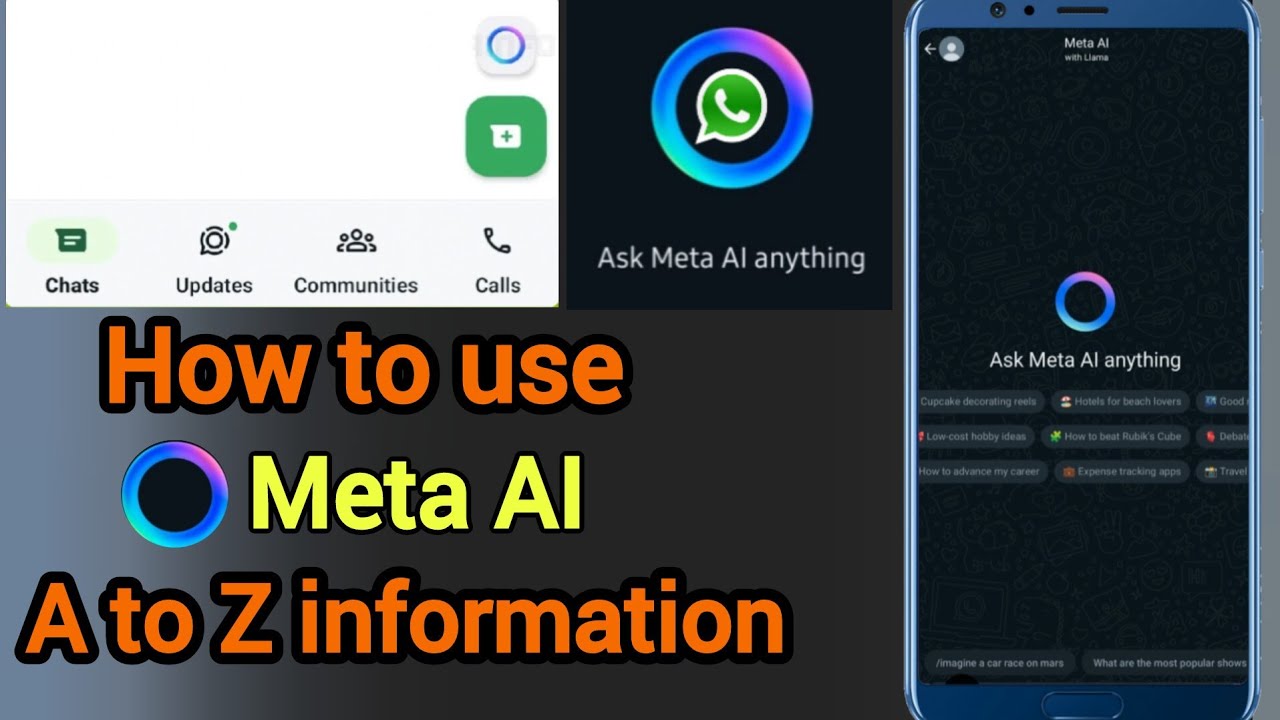 What is Meta AI on WhatsApp|| Mera AI new search feature on WhatsApp ...