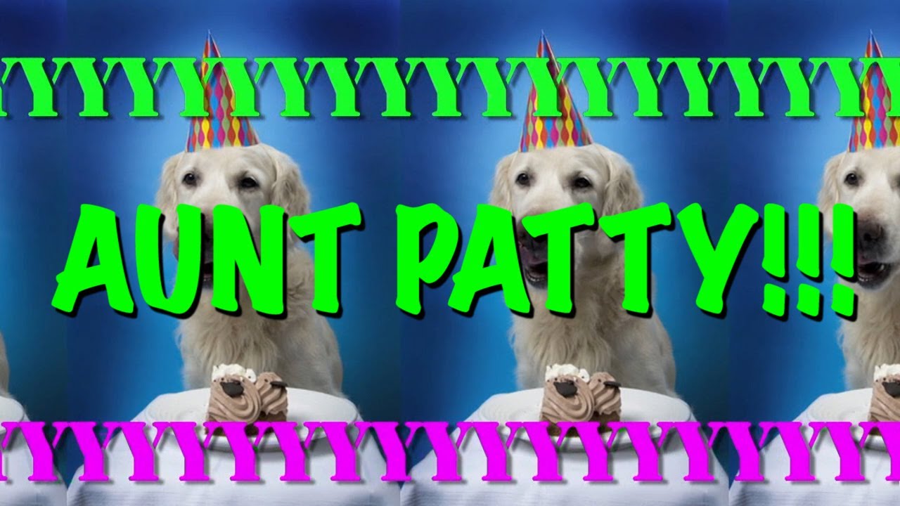 HAPPY BIRTHDAY AUNT PATTY! - EPIC Happy Birthday Song - YouTube