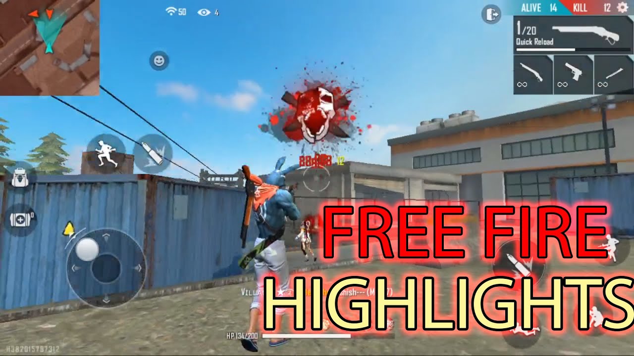 Ranked match and training highlights | FREE FIRE - YouTube