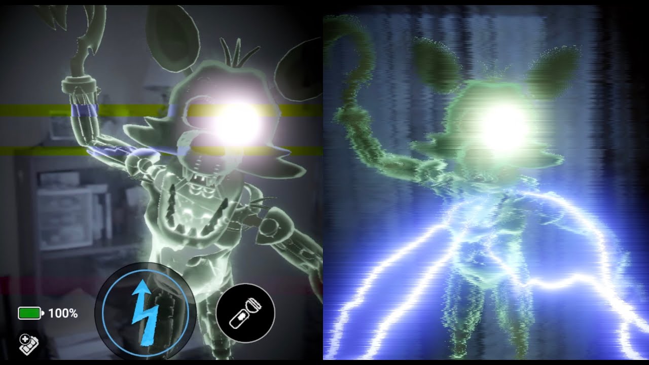 Fnaf ar: Radioactive Foxy with Balloon boy cpu - YouTube