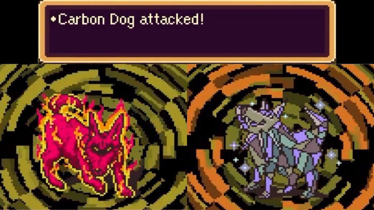 EarthBound — Carbon Dog and Diamond Dog Fight! - YouTube