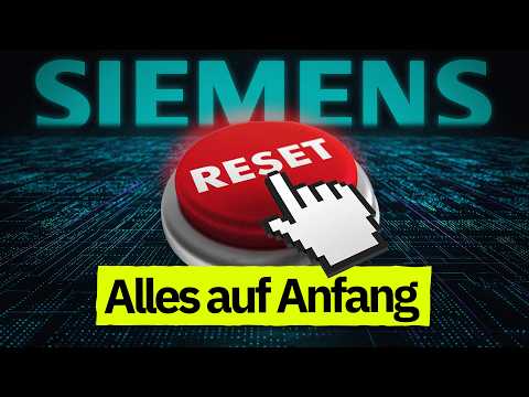 Warum sich Siemens gerade für immer verändert…