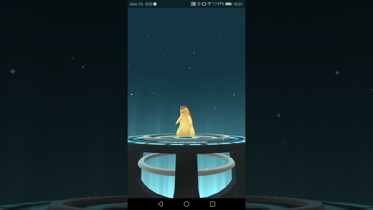 Pokèmon go- Shiny Quilava evolution - YouTube