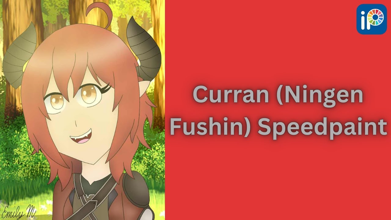 Curran (Ningen Fushin) Speedpaint - YouTube