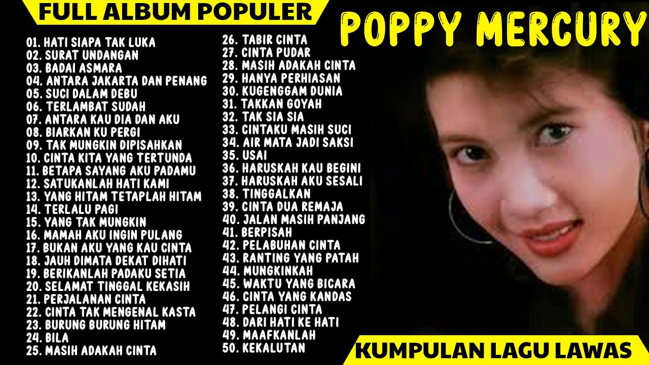 Poppy Mercury Full Album Tanpa Iklan | Lagu Populer Poppy Mercury ...