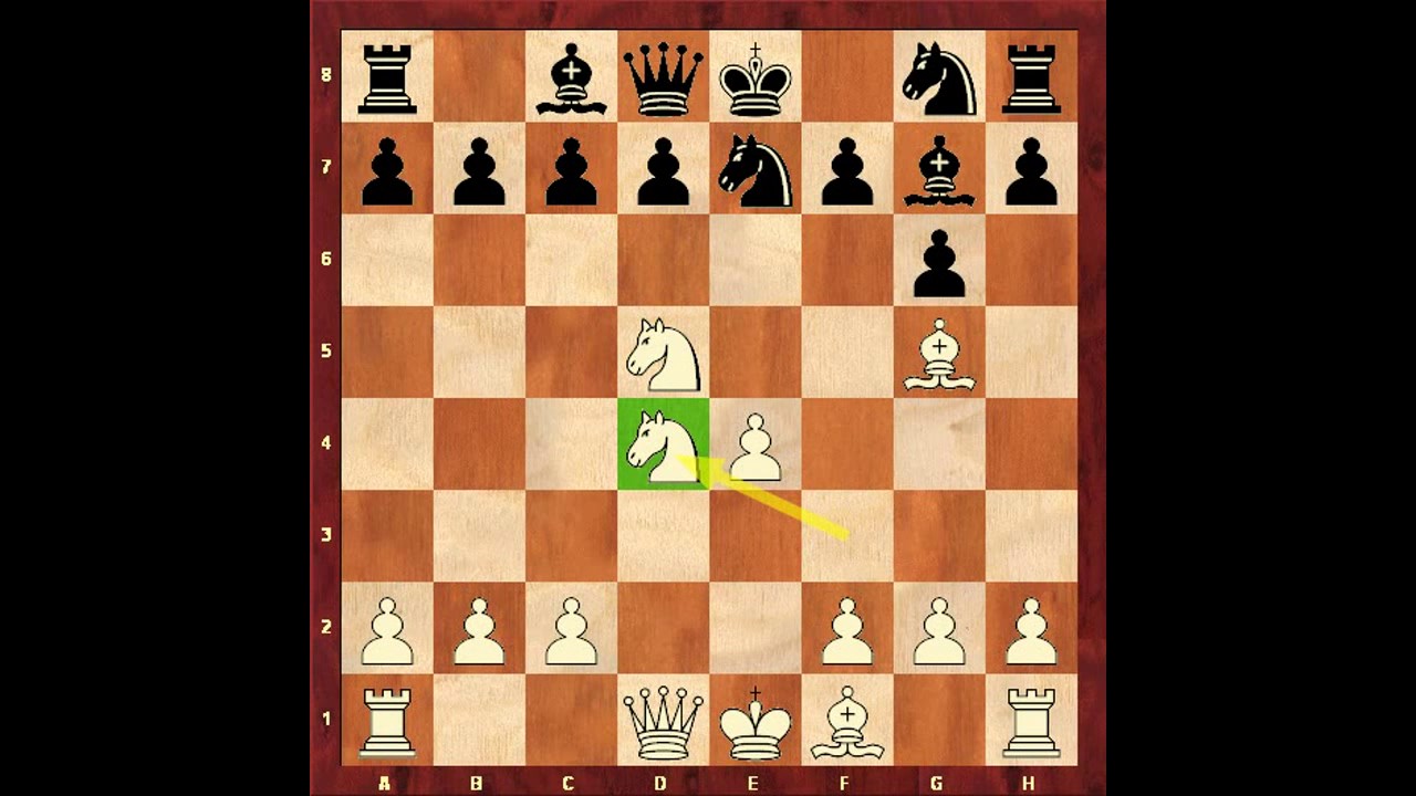 Chess for Beginners. Chess Openings #22. Three Knights Game. Eugene ...