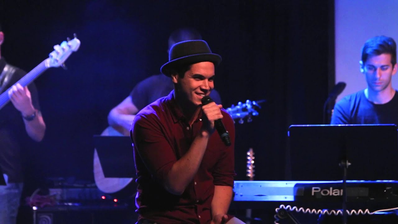 Jason Gotay with Ari Groover "My Love" at Broadway Sings Justin ...