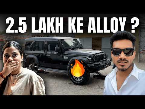 ₹2.5 Lakh Ke Alloy Wheels 😱 Reaction Was INSANE!