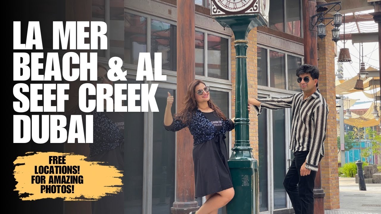La Mer Beach Jumeirah Dubai | Al seef Dubai Creek walking tour | Places ...