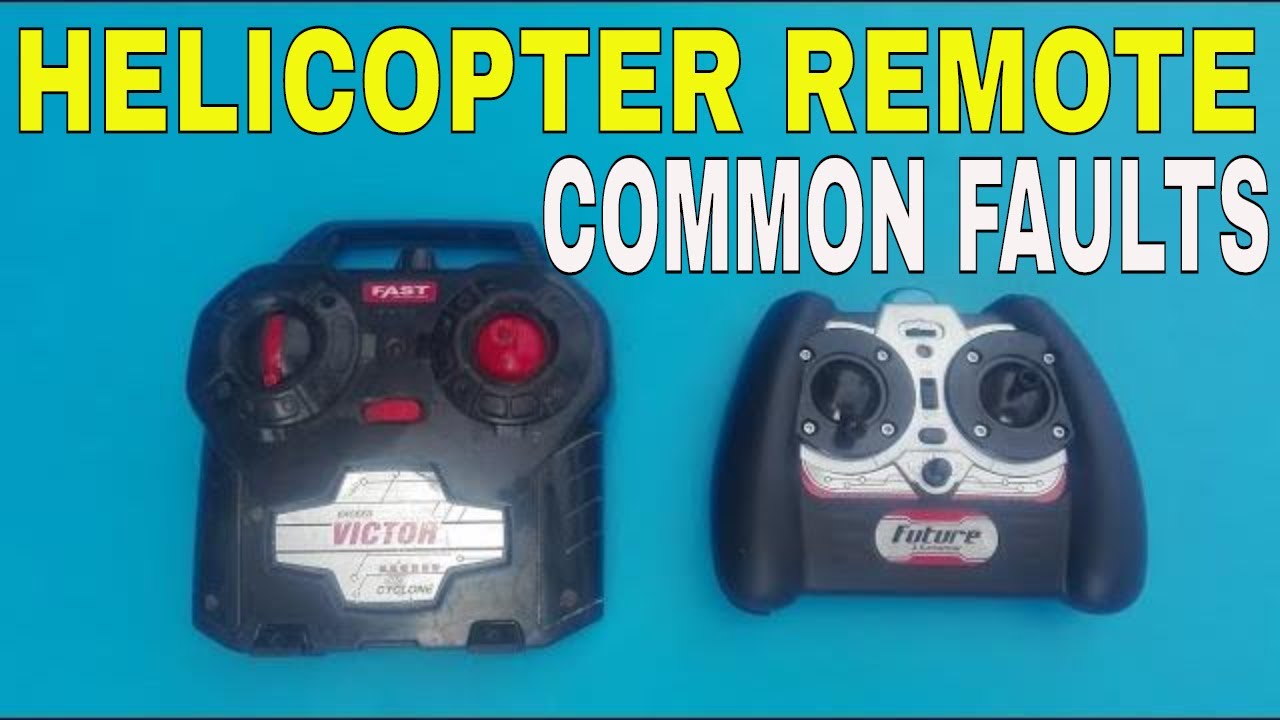 How To Repair Remote Of Helicopter | How To Repair RC Helicopter Remote ...