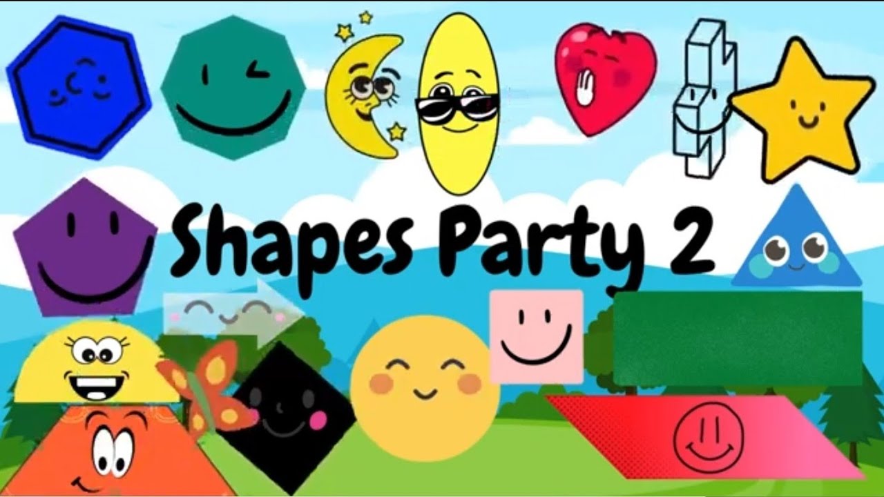 Let's learn the shapes 2. - YouTube
