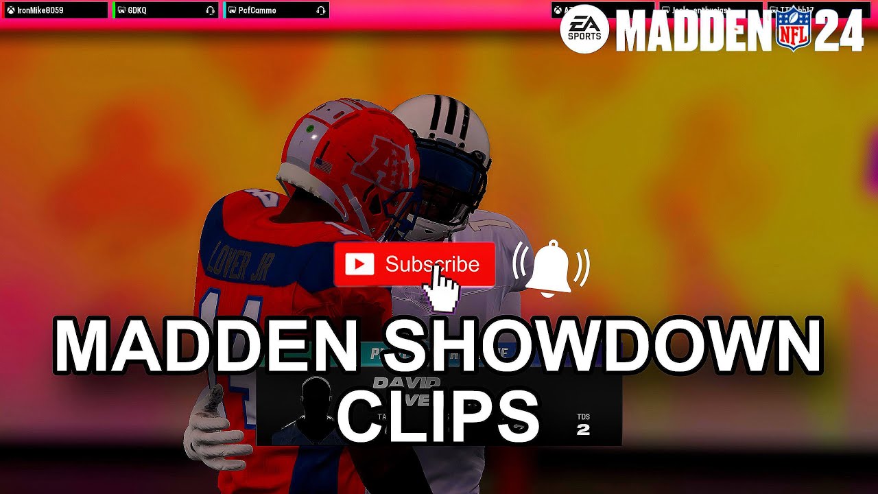 MADDEN SHOWDOWN CLIPS (Part 3) - YouTube