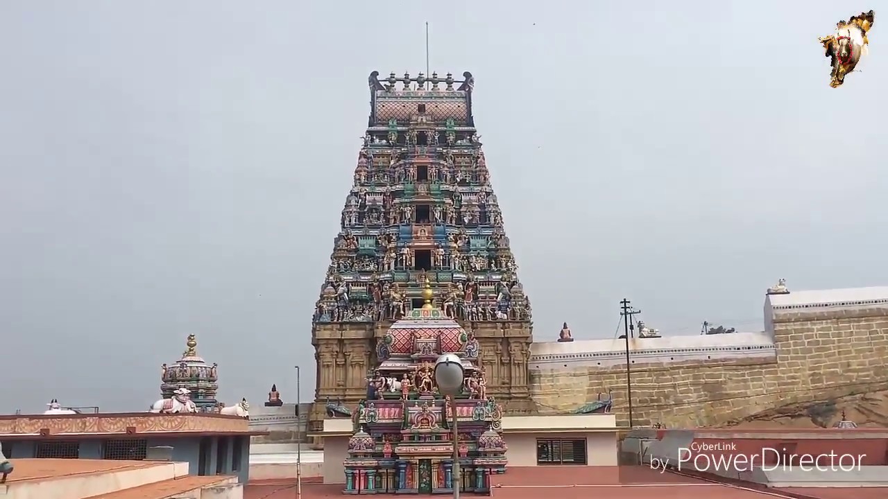 Tiruchengode - Arthanareeswarar Temple - YouTube