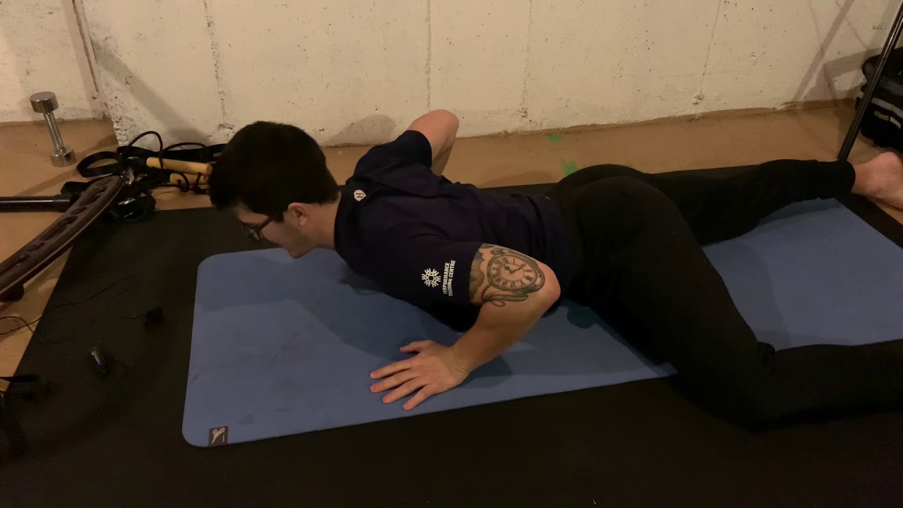 Modified Cobra - Thoracic Spine Strength - YouTube