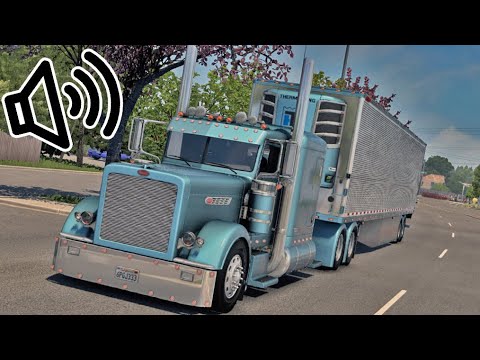 Jon Ruda Peterbilt 389 & Zeemod CAT C16 - YouTube