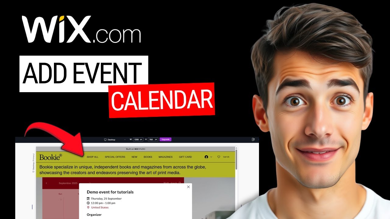 How To Add Events Calendar To Wix (Easiest Way) (2026 Guide) - YouTube