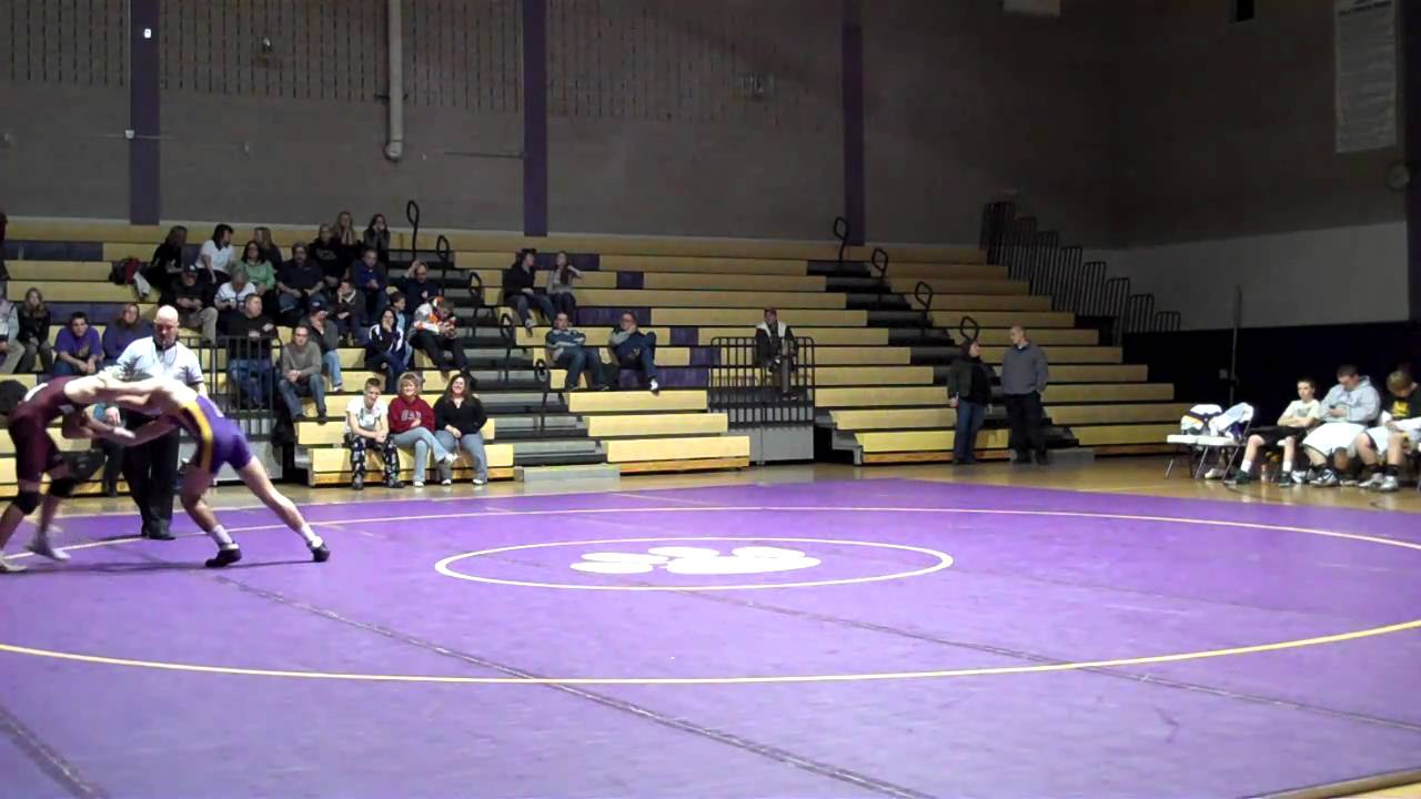Burnt Hills vs. Ballston Spa Wrestling 135 Pound Match - YouTube