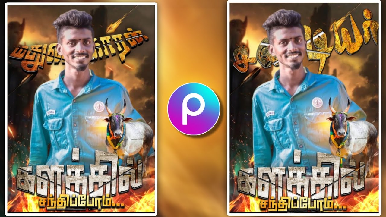 Jalikaittu Mass Banner Editing in Picsart 🔥 Madurai Style Mass Banner ...