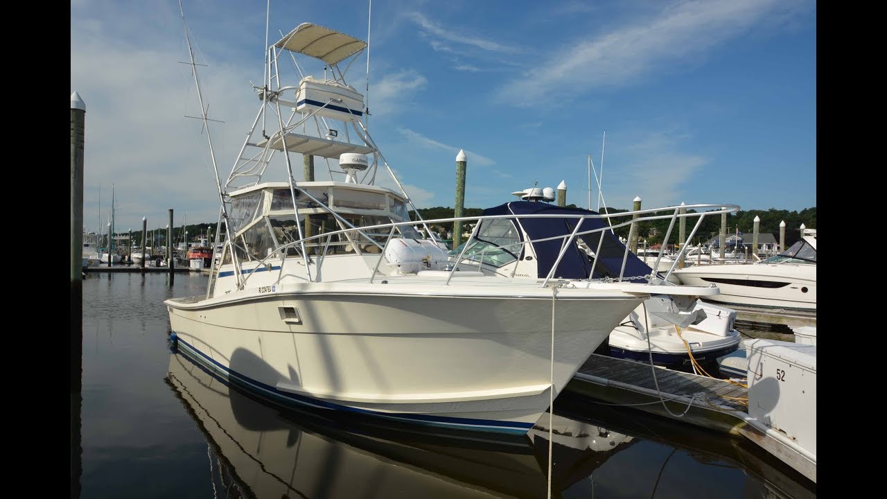 32'1986 Topaz Offshore Yacht Sales - YouTube