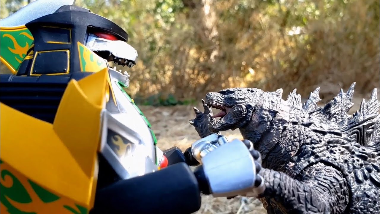 Godzilla vs Dragonzord Round 1 - YouTube