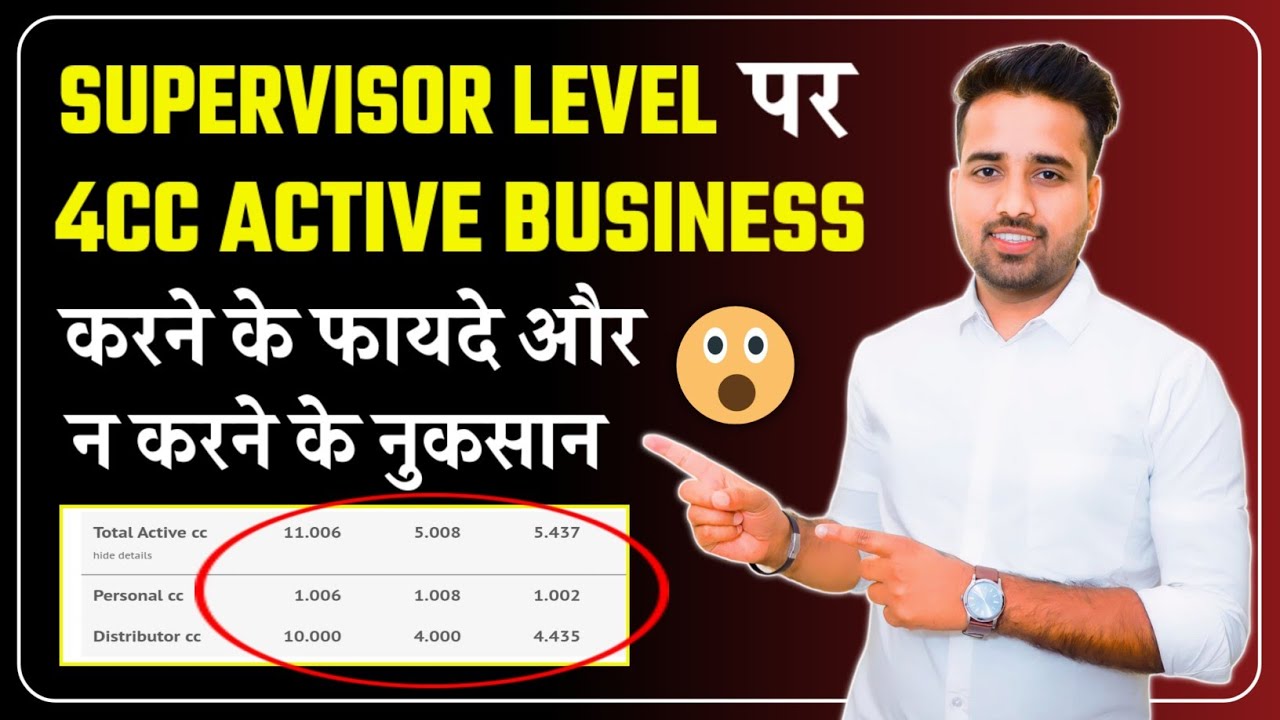 Supervisor Level पे 4CC करने के फायदे और न करने के नुकसान || 4CC Active ...