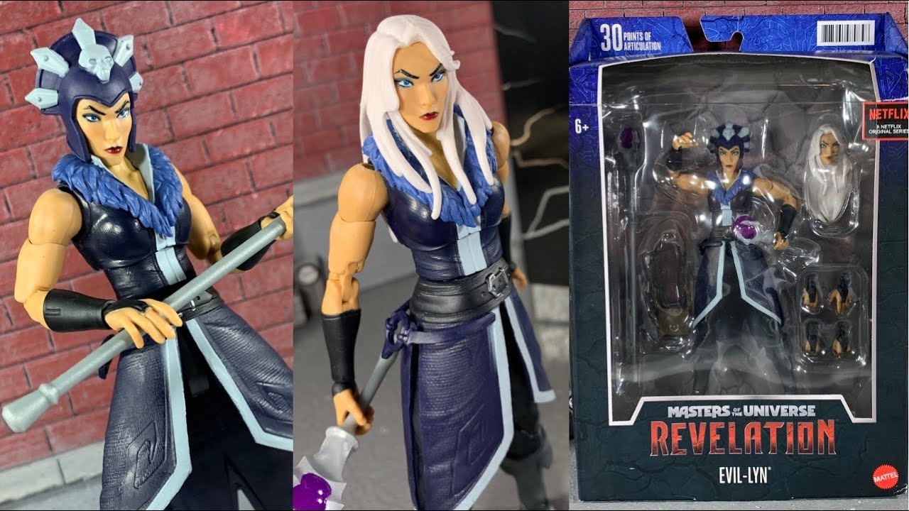 MOTU Revelation Evil-Lyn Masters Of The Universe MasterVerse Action ...