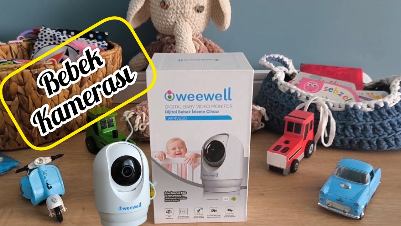 WEEWELL BEBEK KAMERASI KUTU AÇILIMI VE İNCELEME #vlog #annebebek #bebek ...