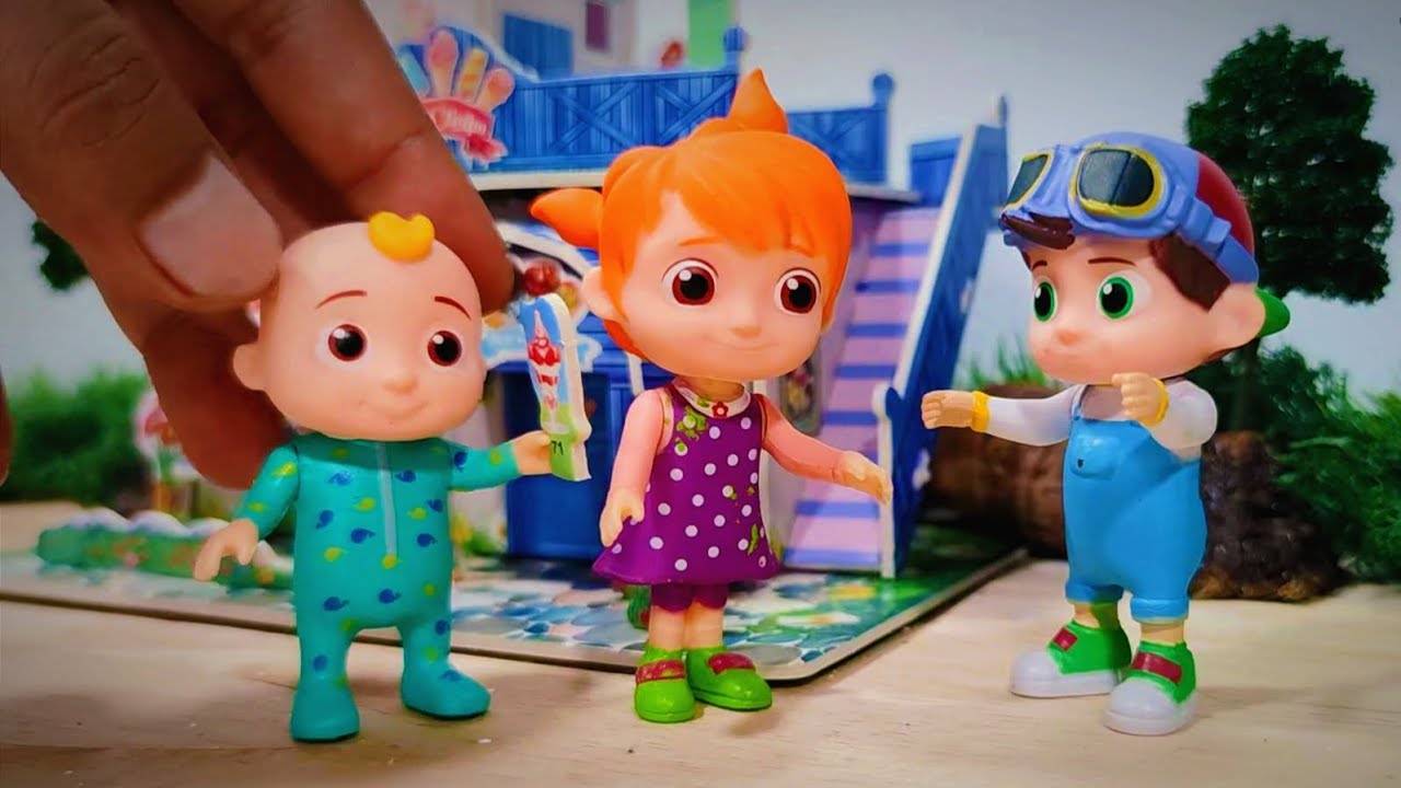 Cocomelon Membeli Ice Cream | Boneka Aksi | Kartun Anak - YouTube