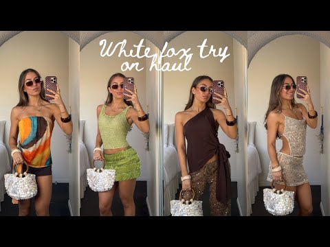 SUMMER VACAY OUTFIT IDEAS- WHITE FOX TRY ON HAUL + DISCOUNT CODE
