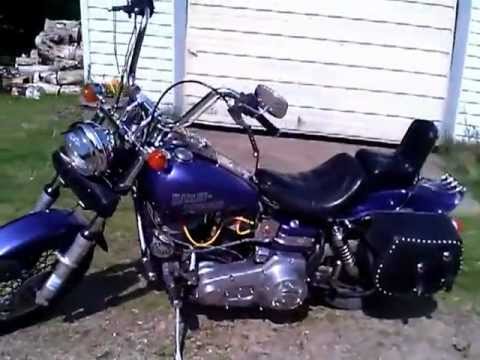 "82 Harley Davidson Wideglide - YouTube