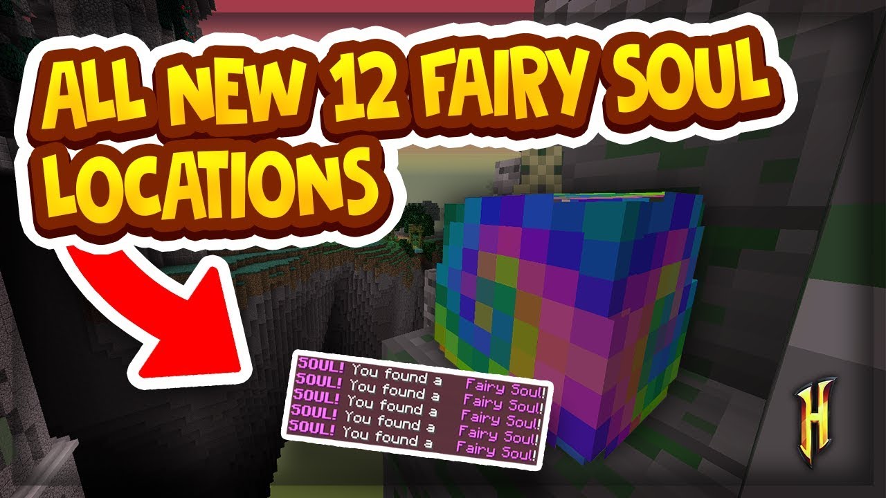 All 11+1 *NEW* Fairy Soul Locations! | Hypixel Skyblock Update 0.7.4 ...