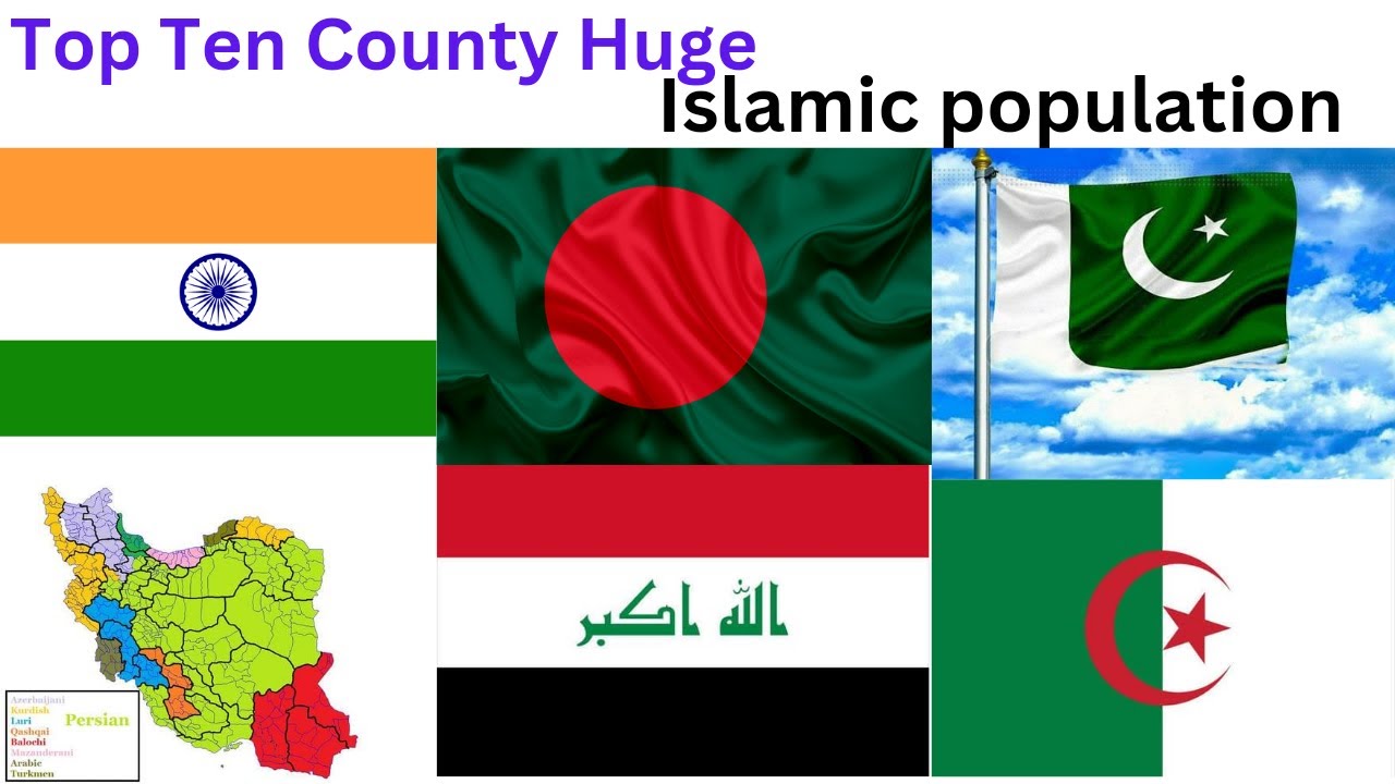 Top 10 country having a huge population of Muslim in the world | World ...