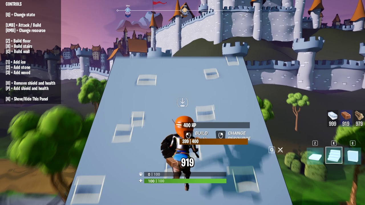 Fortnite Building & God Of War Radar on Unreal Engine 4 - YouTube