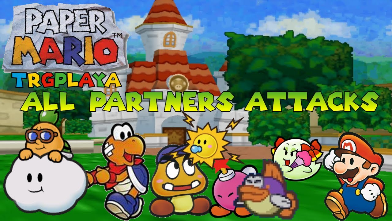 Paper Mario 64 Characters