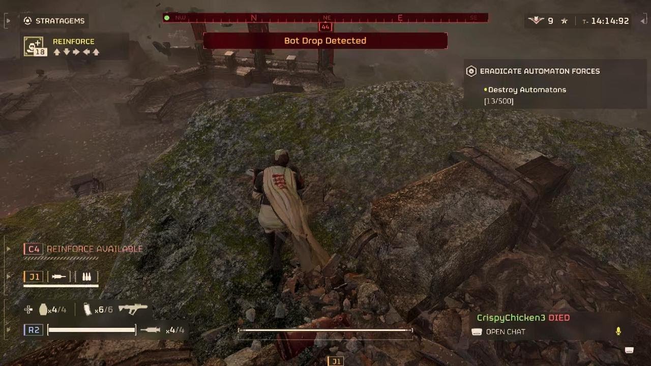 HELLDIVERS 2 - Bots Helldive - Traitor Loadout - YouTube