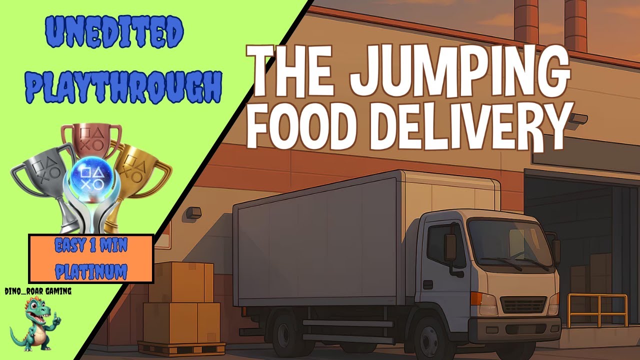The Jumping Food Delivery - Unedited Platinum Trophy Playthrough (PS4 ...