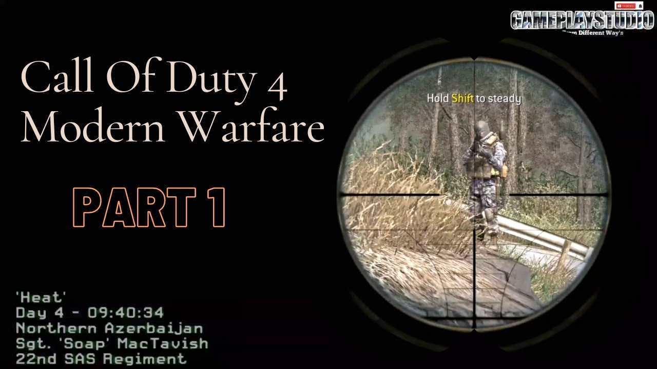 Call of Duty Modern Warfare 4 PC Gameplay In HD1080p | COD4MW Day 4 ...