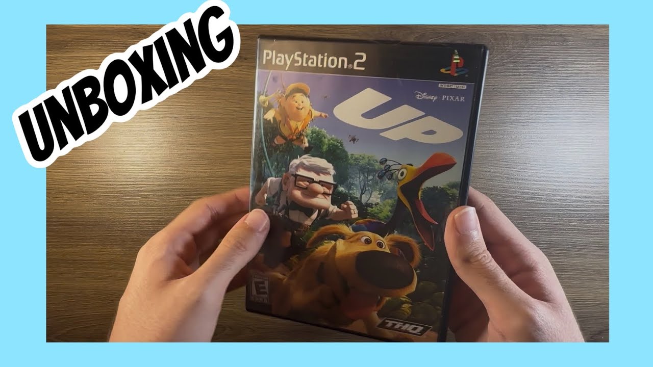 Disney Pixar Up - Unboxing Original Playstation 2 - YouTube
