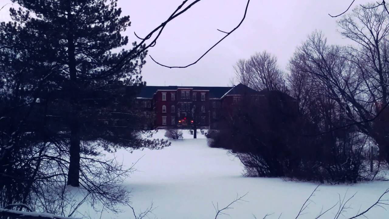 Walkway and Steps to Huronia Regional Centre - YouTube