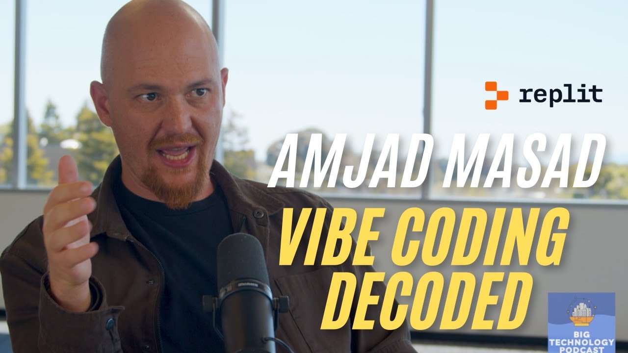Vibe Coding: Everything You Need To Know — With Amjad Masad - YouTube