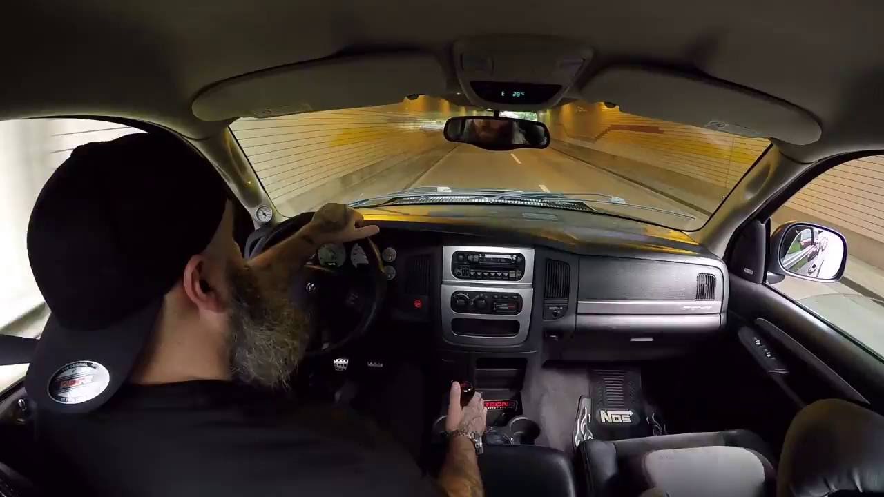 Dodge Ram SRT 10 Soundcheck Tunnel Exhaust Part 3 - YouTube