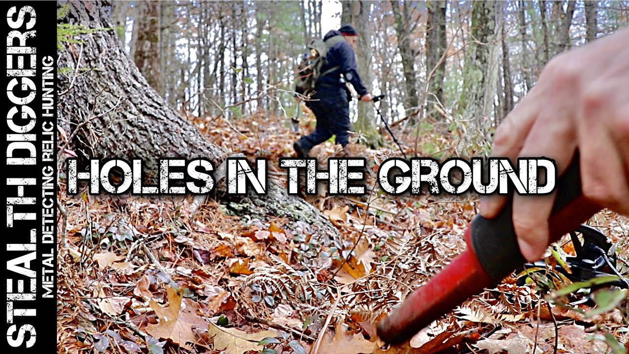 Metal detecting all the holes in the ground we can find out in the ...