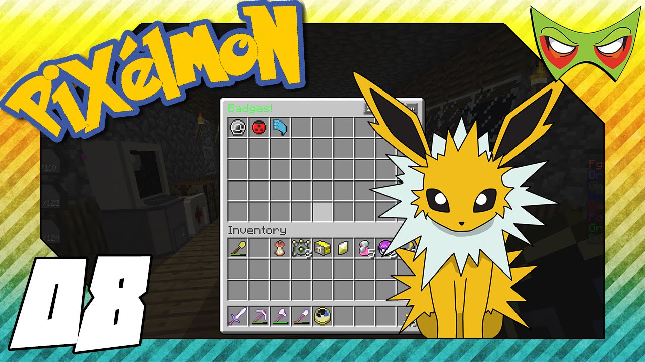 Pixelmon on PocketPixels! - Minecraft Pokemon Mod - 08 - Flying Gym ...