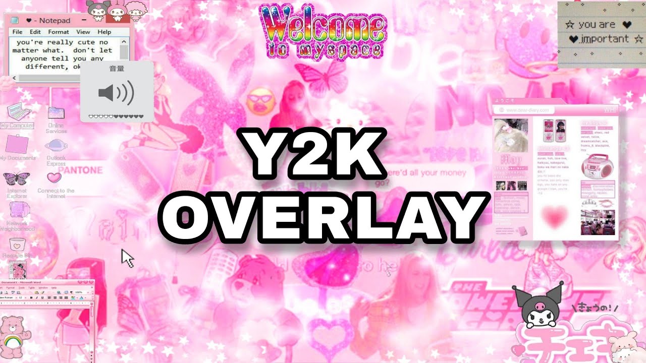 💟 Making a y2k background template + free download 💟 - YouTube