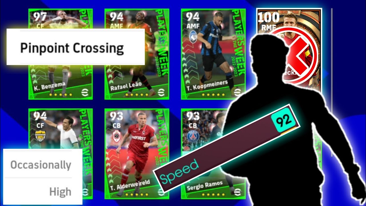Don't Miss This Best RWF Card For Crossing In efootball23 👇😱 - YouTube