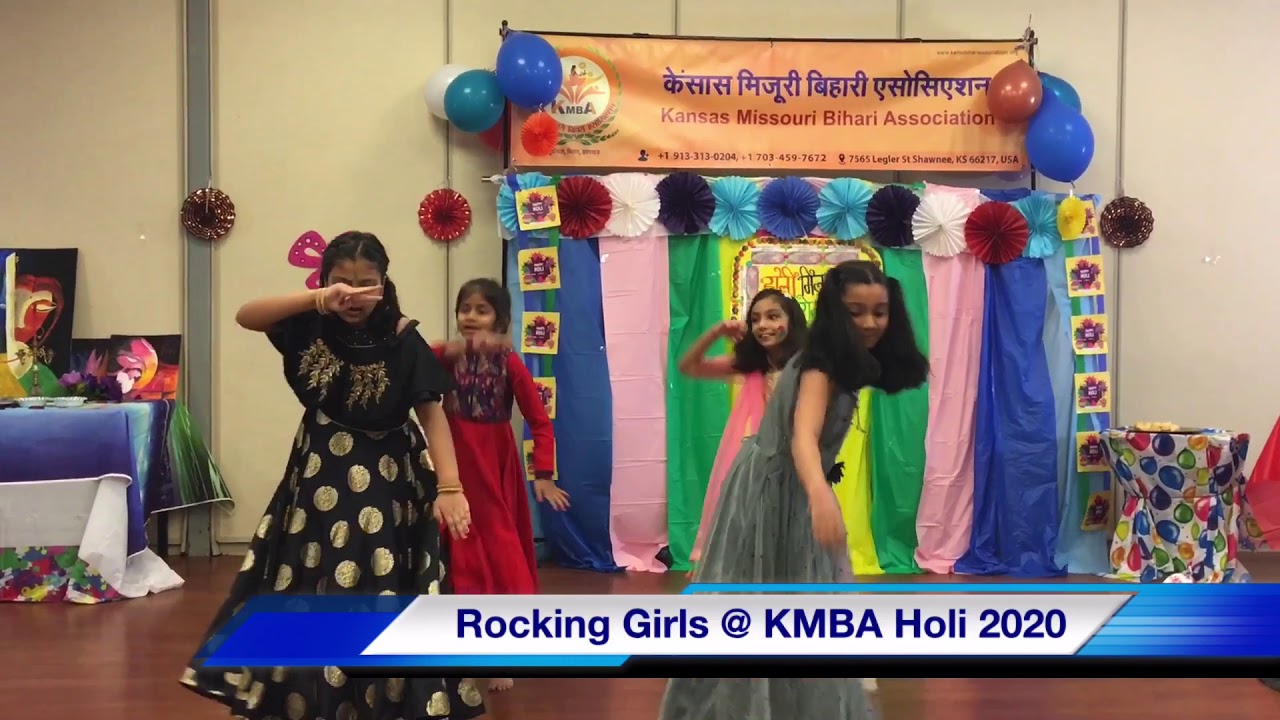 Rocking Girls @ Holi celebration 2020 - YouTube
