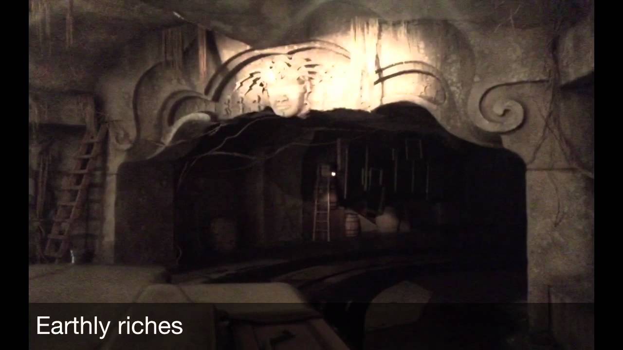 Disneyland Indiana jones all new door effects HD 2015 - YouTube