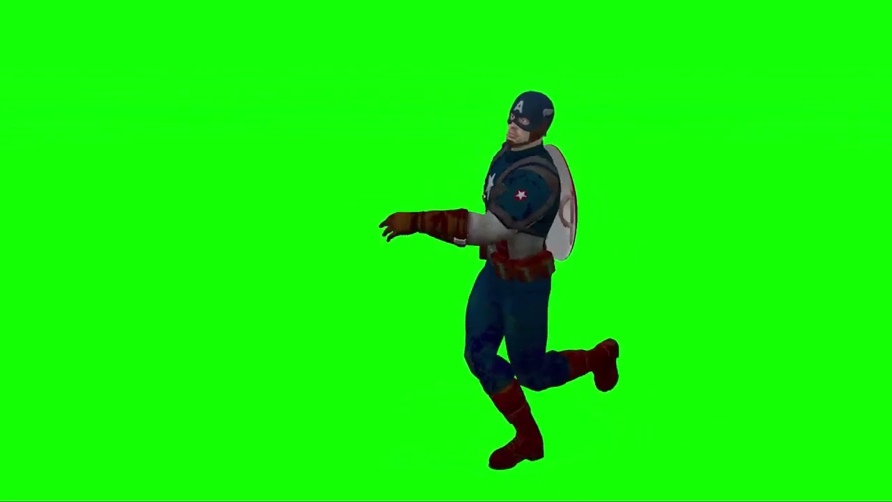Captain America Dancing Green Screen Effects Video 🕺 - YouTube