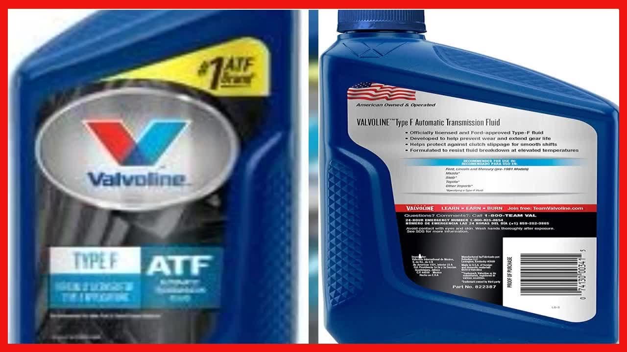 Great product - Valvoline Type F (ATF) Automatic Transmission Fluid 1 ...